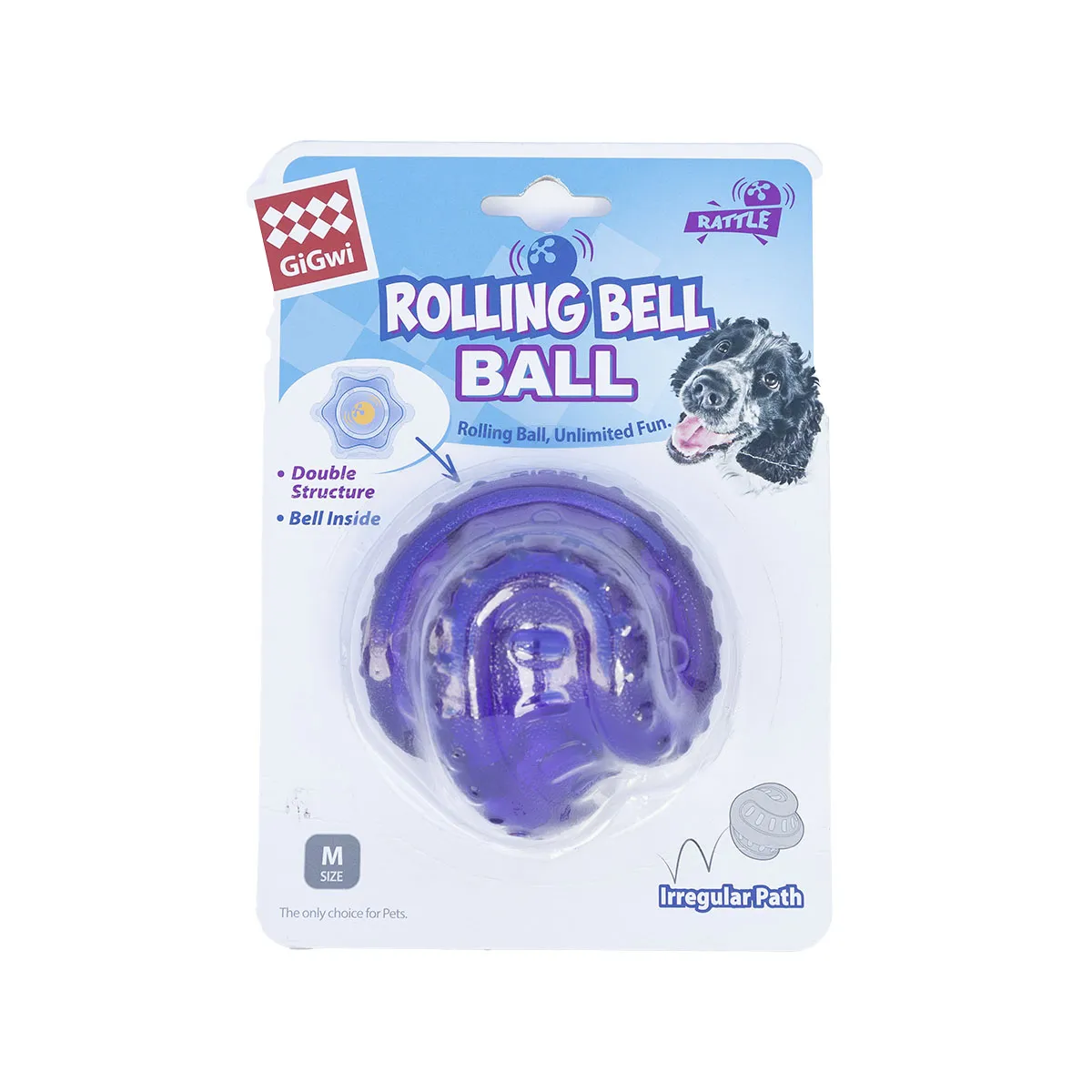 Gigwi Rolling Bell Ball • Centro Veterinario San Martín